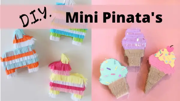 Mini Piñata’s dIY – I Heart Kiddies Parties