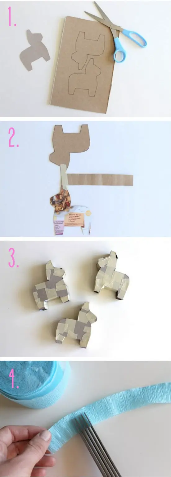 Mini Piñata’s dIY – I Heart Kiddies Parties