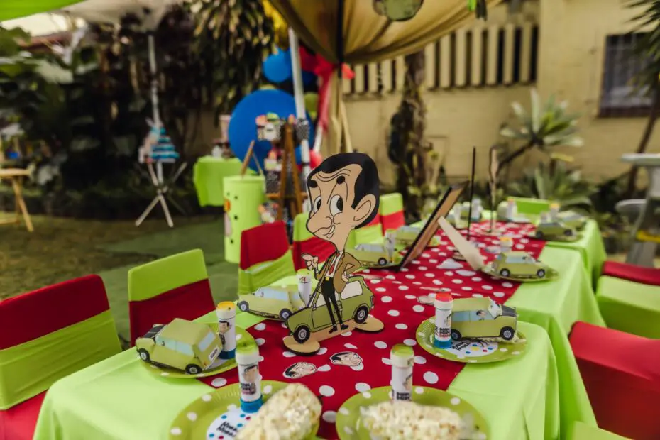 Mr. Bean party ideas – I Heart Kiddies Parties